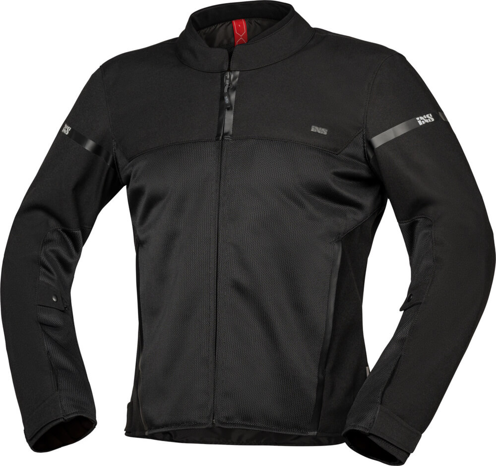 iXS Tour Oxy-Air Motorjas Black - Voordeelhelmen.nl