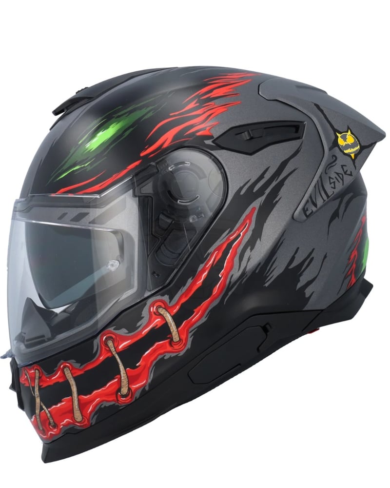 NEXX Y.100R Night Rider Titanium Mat - Voordeelhelmen.nl