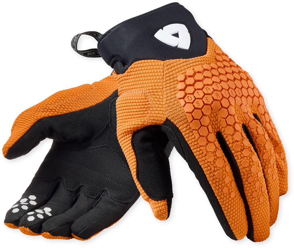 REV'IT Massif Gloves Orange - Voordeelhelmen.nl