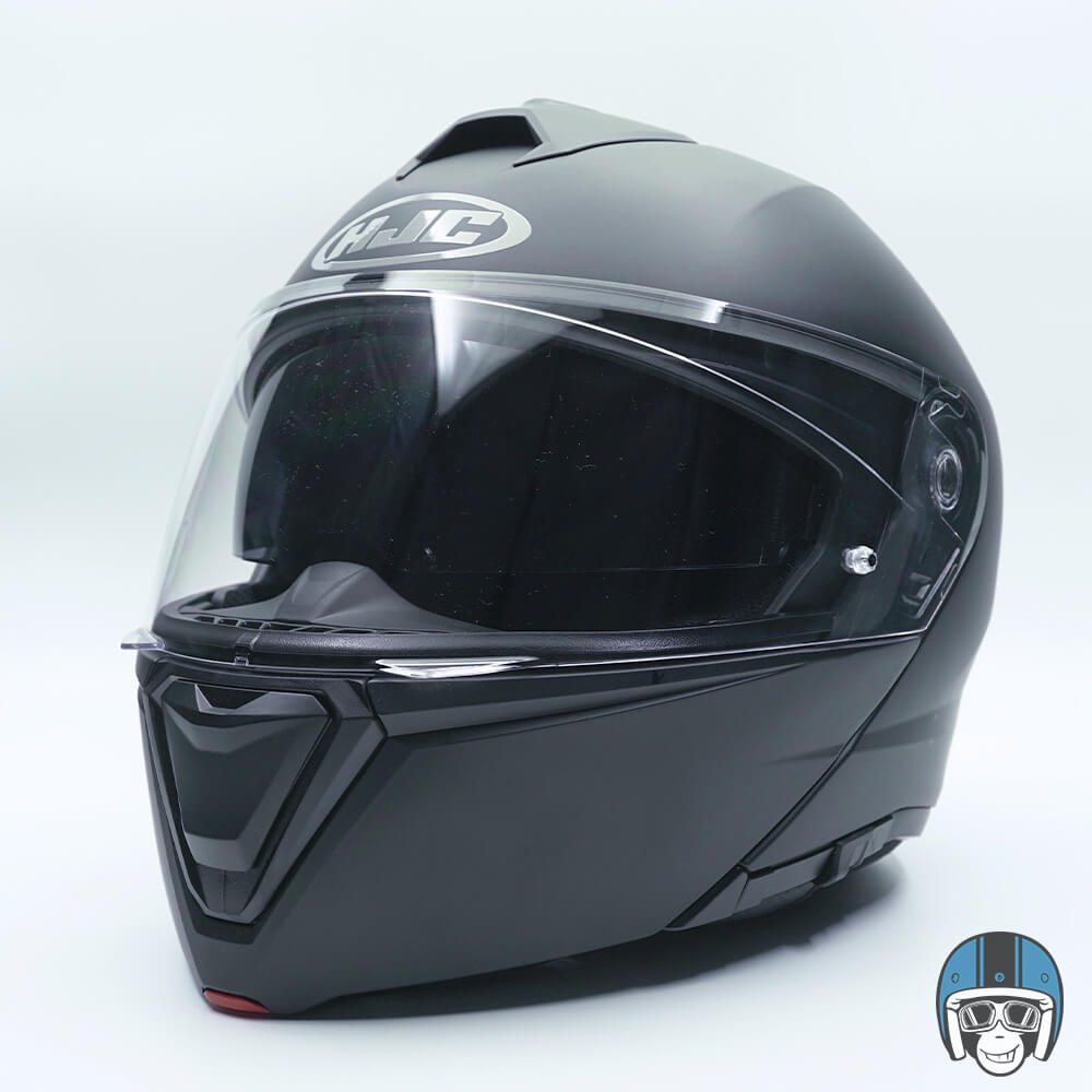 HJC I90 Mat Black 111 - Voordeelhelmen.nl