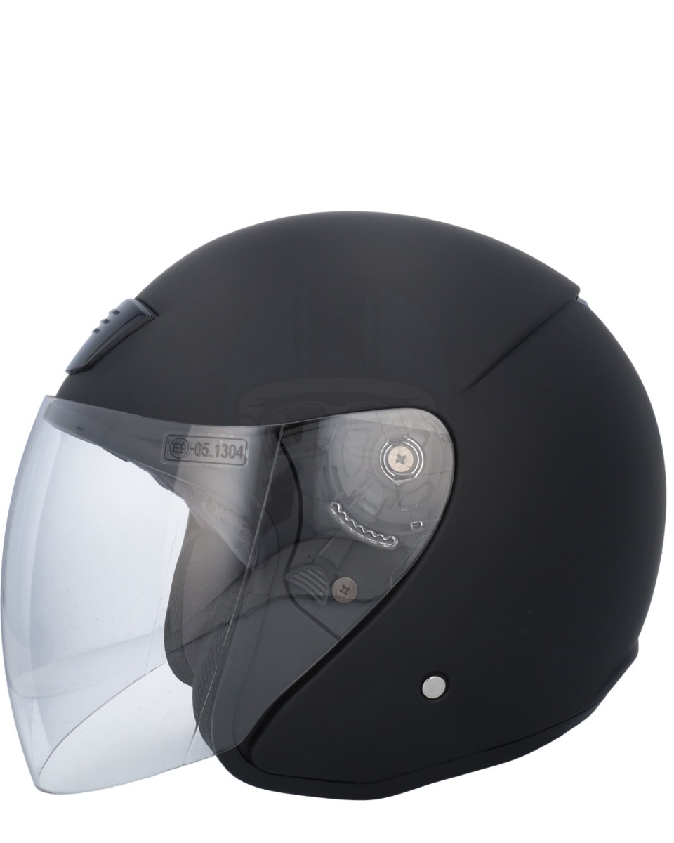 Beon B217 Matt Zwart - Voordeelhelmen.nl