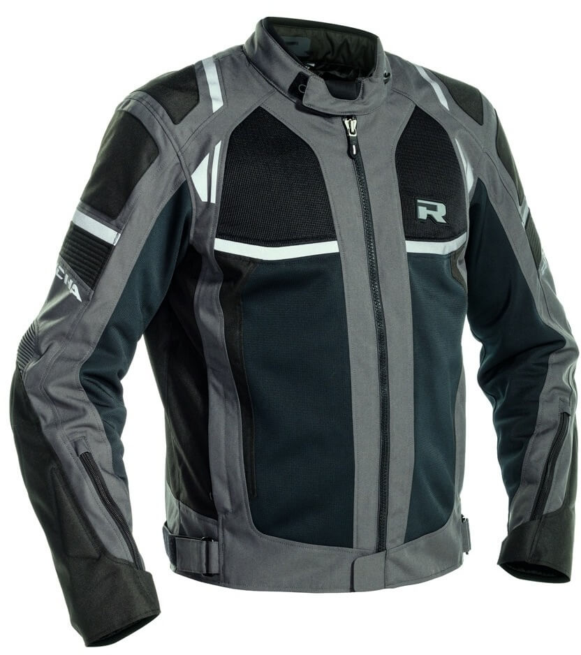 Richa Airstorm Waterproof Jacket Titanium 1100 - Voordeelhelmen.nl
