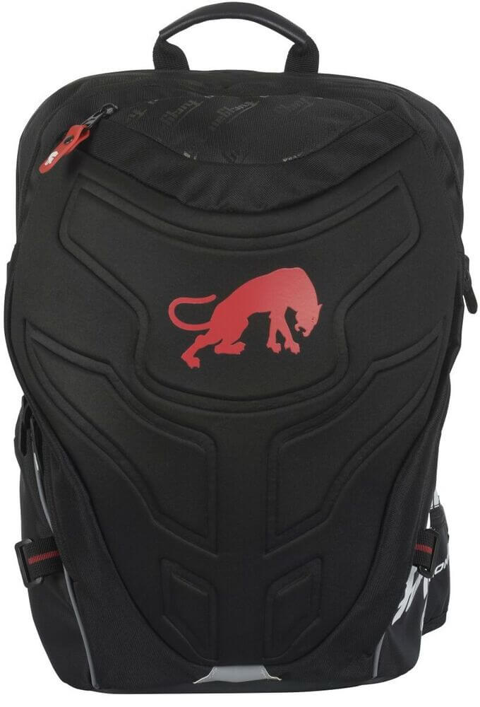 Furygan Cyclone Bags Black/Red 108 - Voordeelhelmen.nl