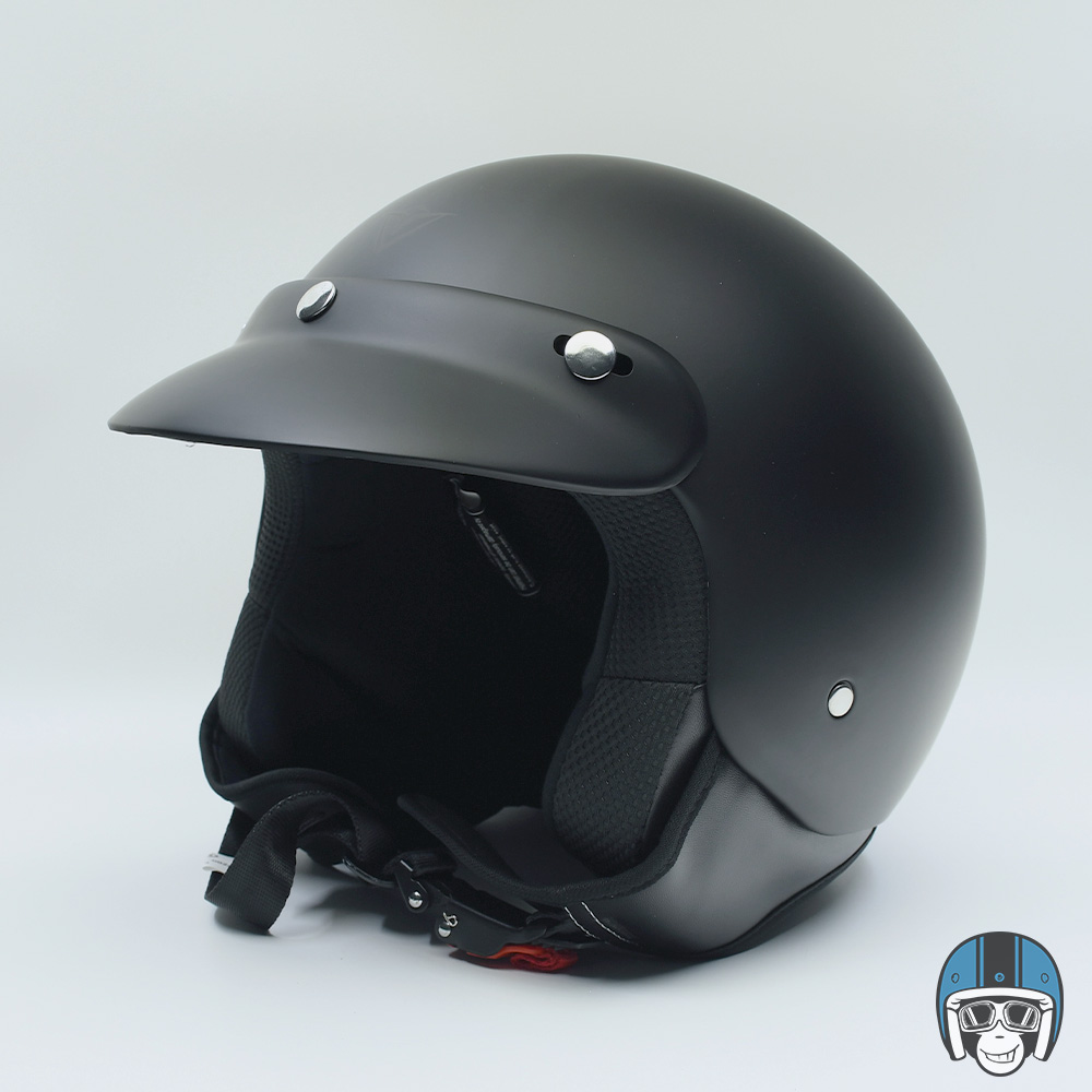 Demm Police Mat Zwart - Voordeelhelmen.nl