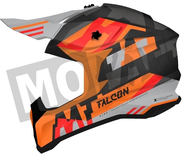 MT Falcon Arya Orange - Voordeelhelmen.nl