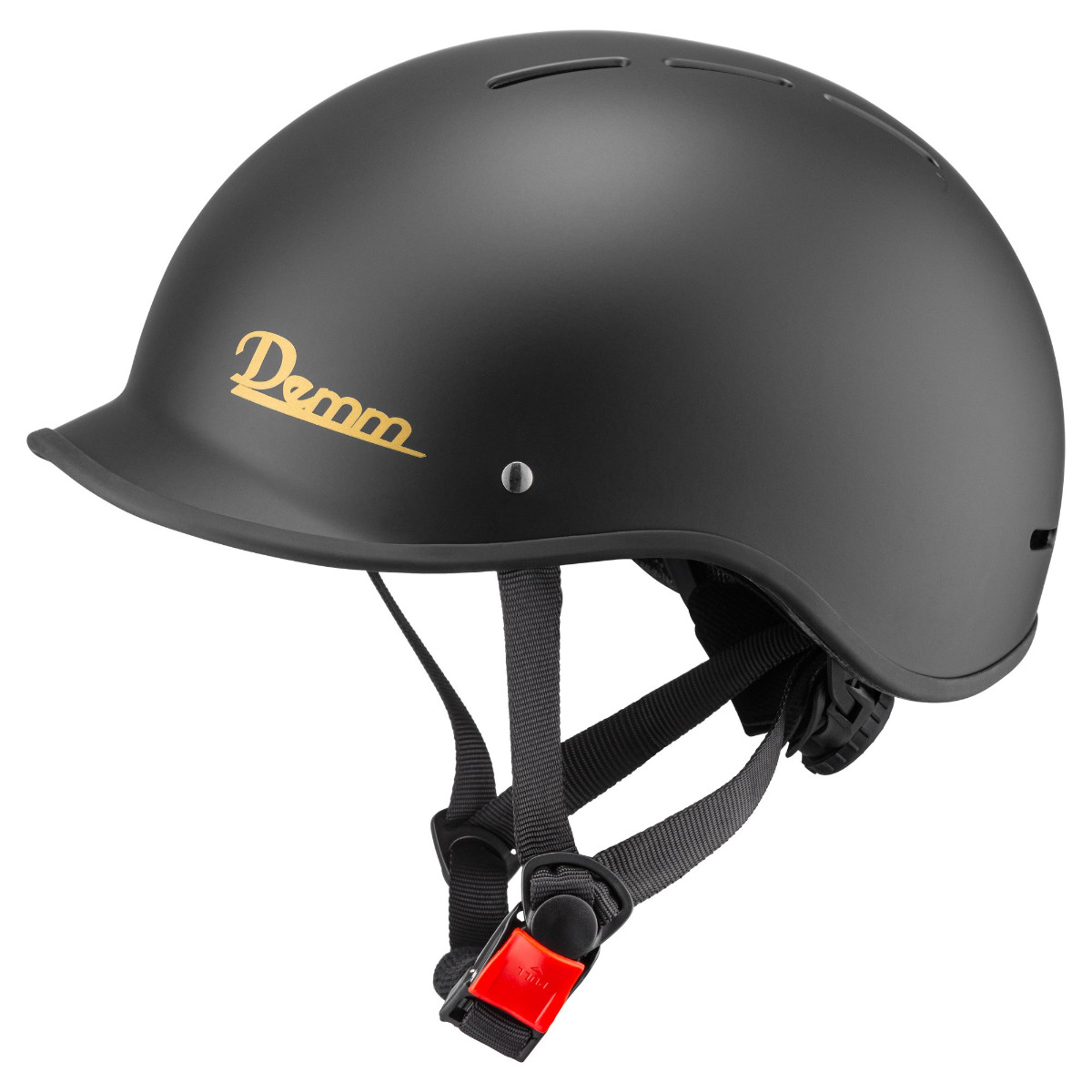 Demm E-Bike Cap Matt Black - Voordeelhelmen.nl