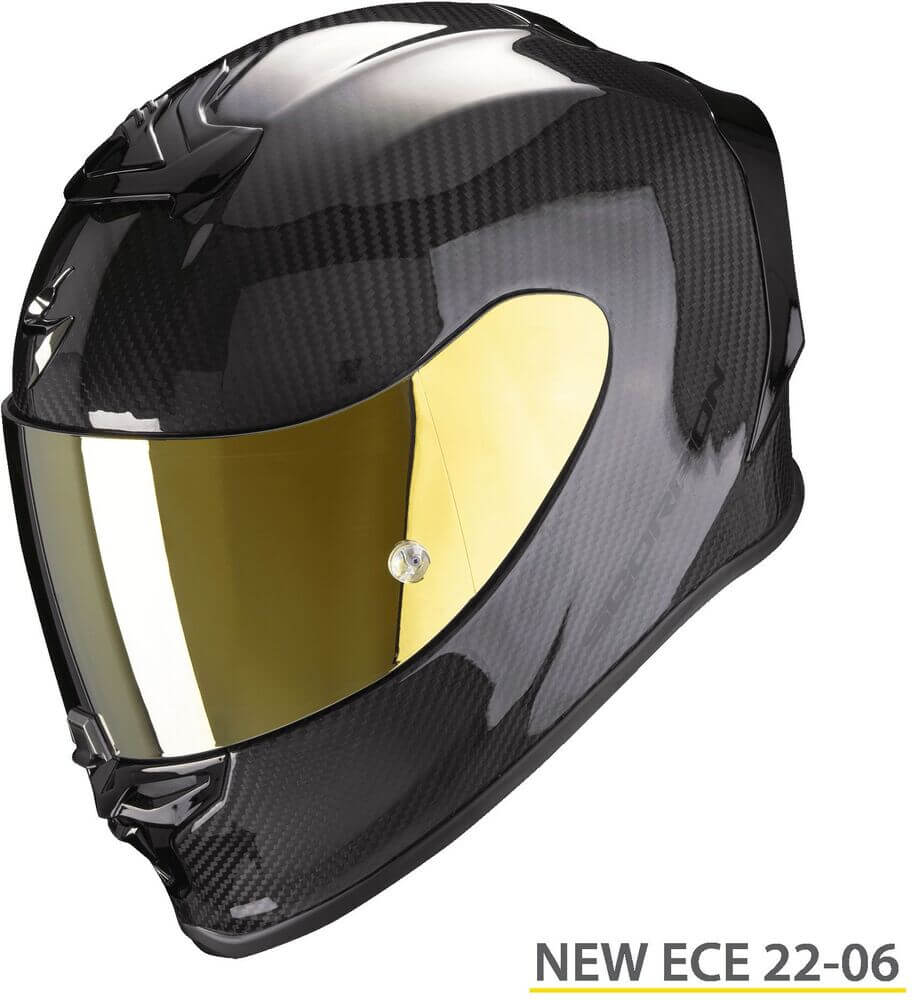 Scorpion EXO-R1 EVO AIR Carbon Solid Black - Voordeelhelmen.nl