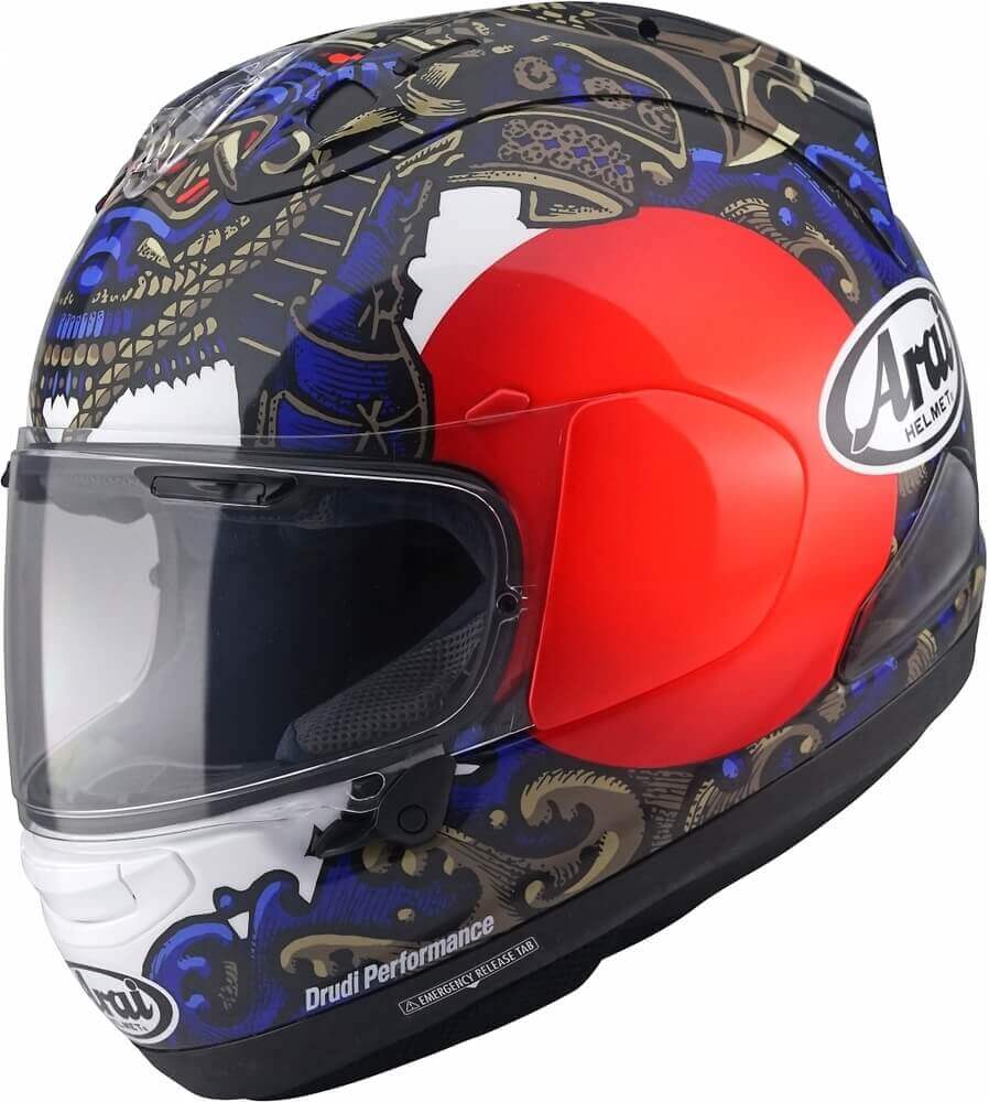 Arai RX-7V Evo Samurai - Voordeelhelmen.nl