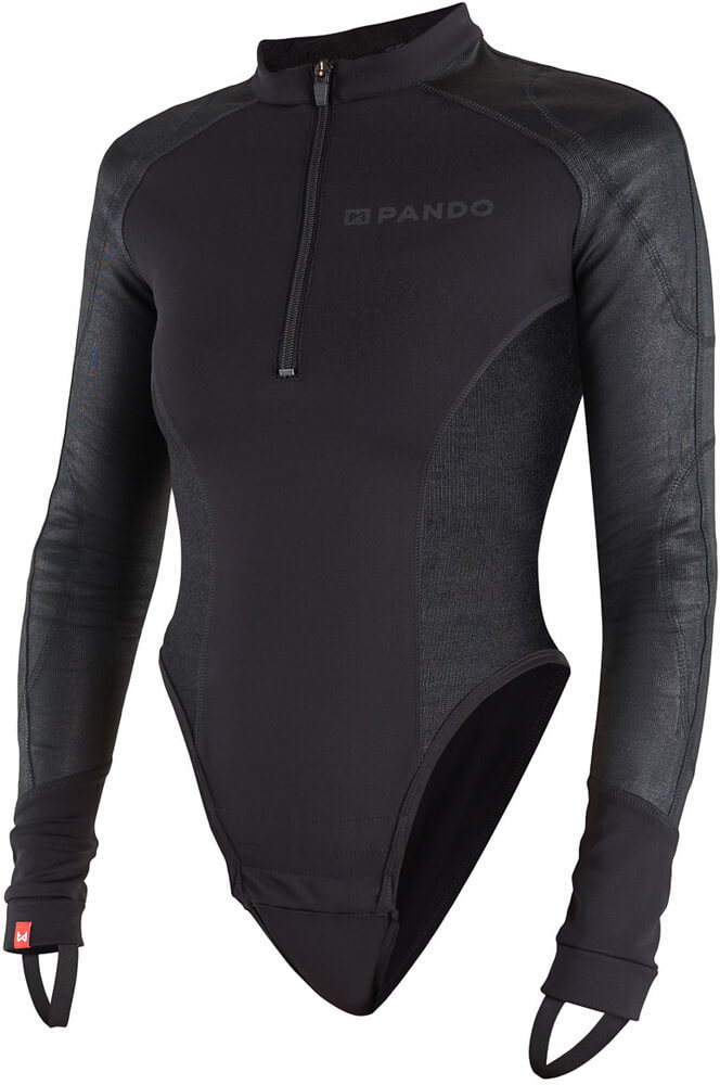 Pando Moto Shell Women Armored Motorcycle Baselayer / Body Black ...