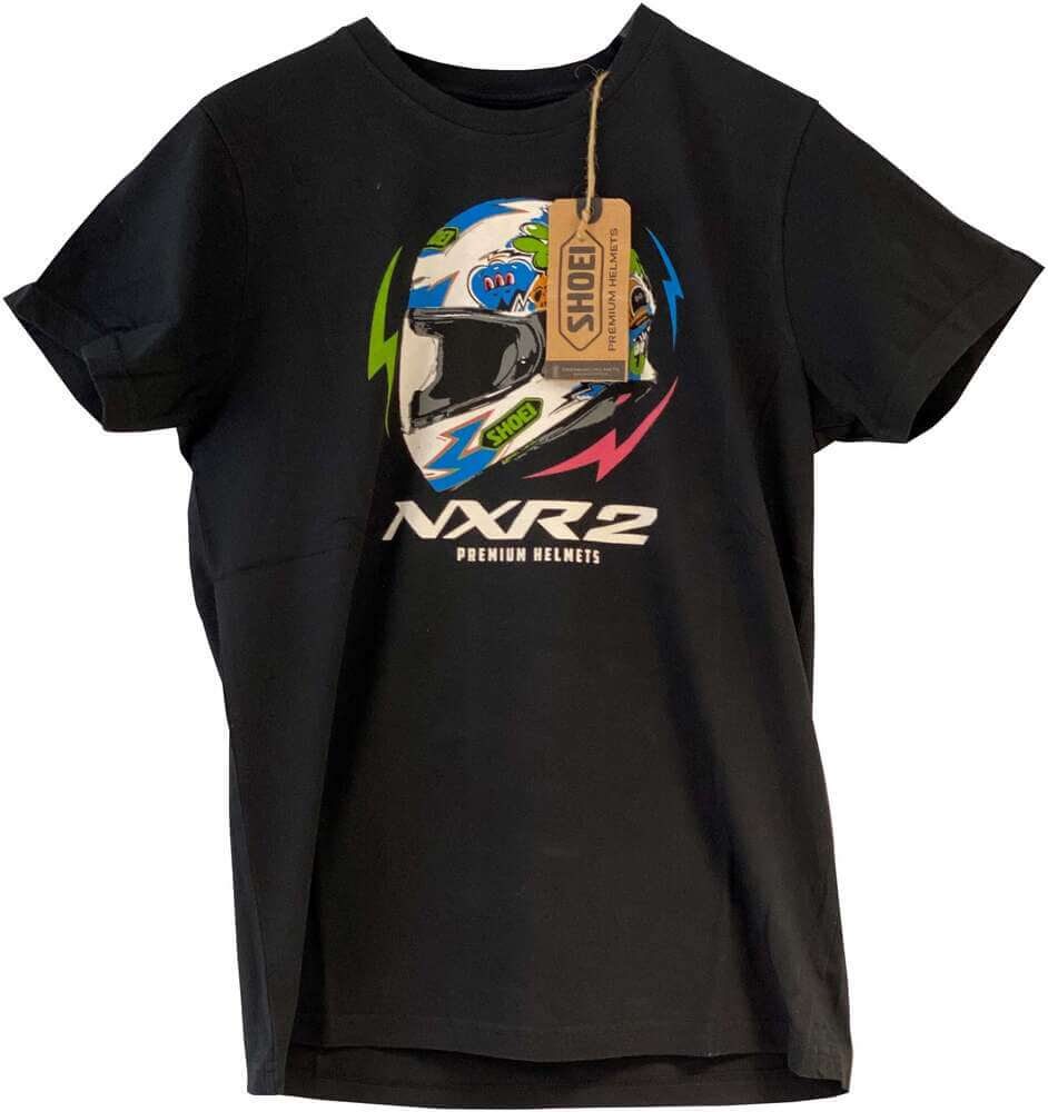 Shoei T-Shirt NXR2 MURAL BLACK - MAN NXR2 Mural Black Man ...