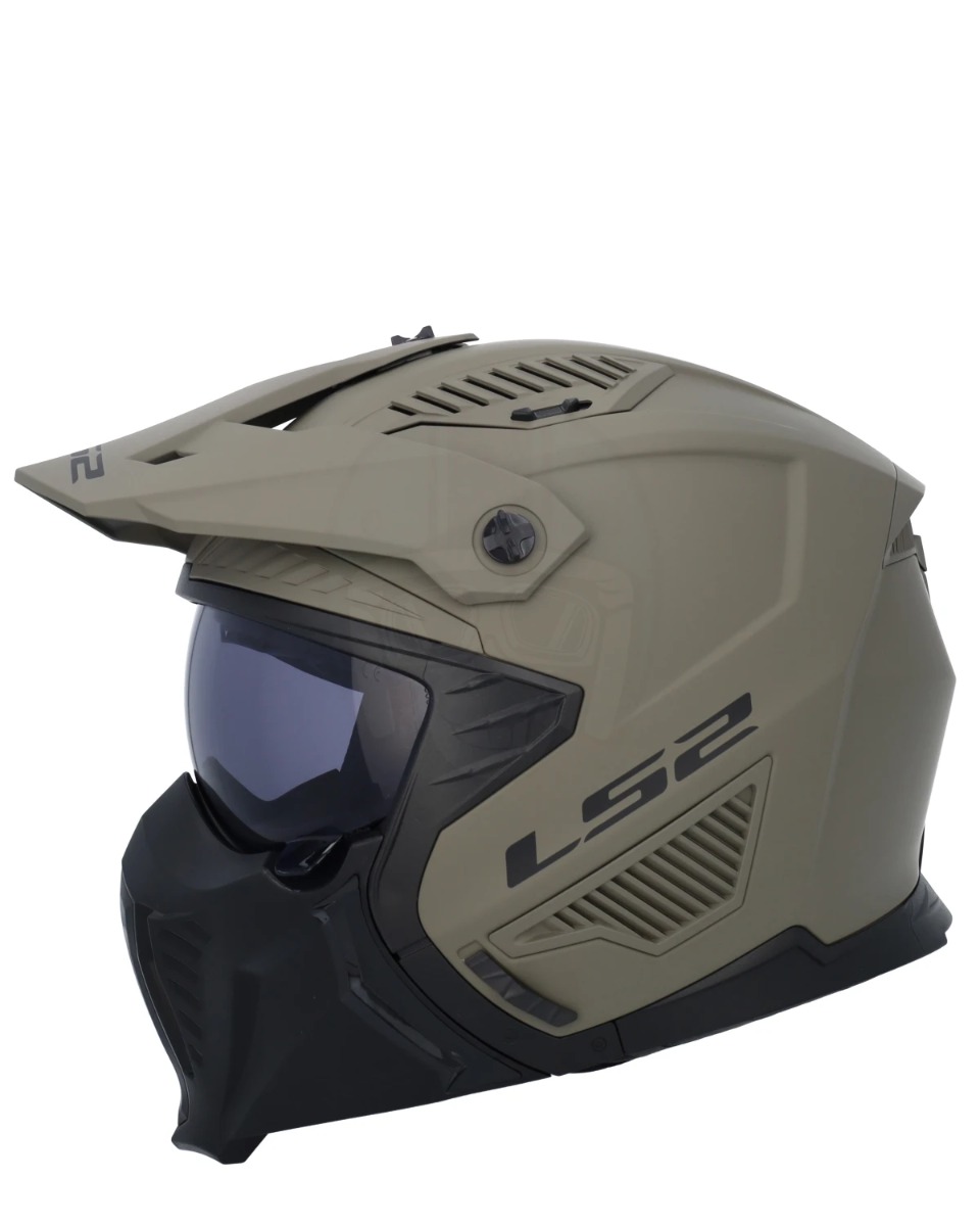 LS2 OF606 Drifter Solid Matt Sand 06 - Voordeelhelmen.nl