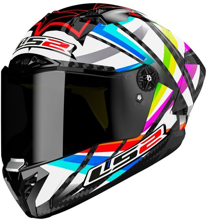 LS2 FF805 Thunder Carbon Gp Aero Flash Black - Voordeelhelmen.nl