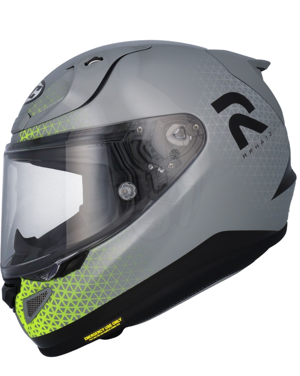 HJC RPHA 12 Enoth Grey/Yellow - Voordeelhelmen.nl