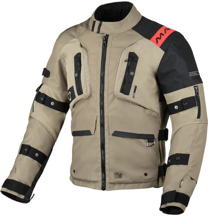 Macna Higera Jacket Taupe/Black - Voordeelhelmen.nl