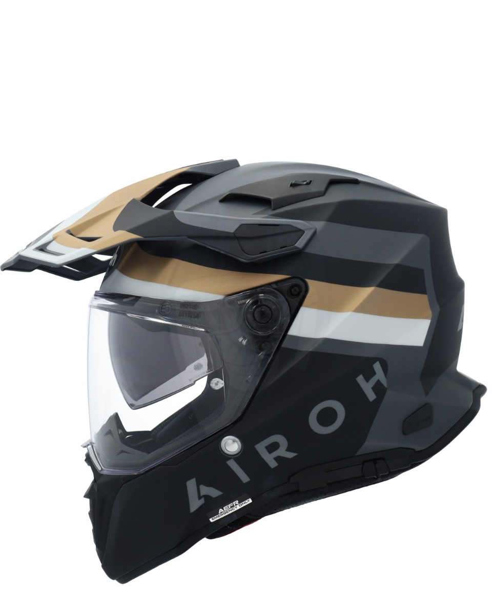 Airoh Commander 2 Doom Black/Gold - Voordeelhelmen.nl
