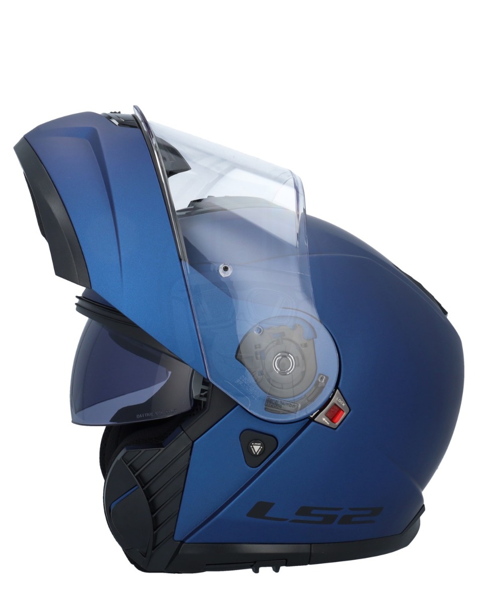 LS2 FF908 Strobe II Matt Navy Blue - Voordeelhelmen.nl