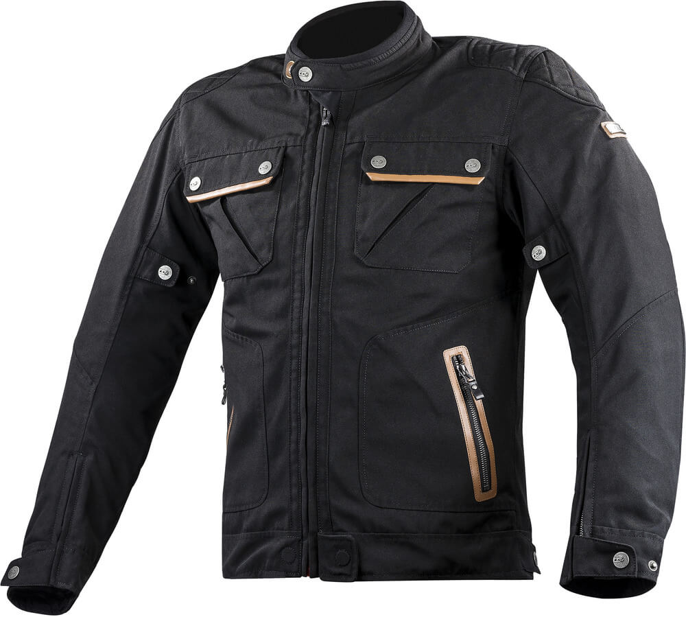 LS2 Bullet Man Jacket Black - Voordeelhelmen.nl