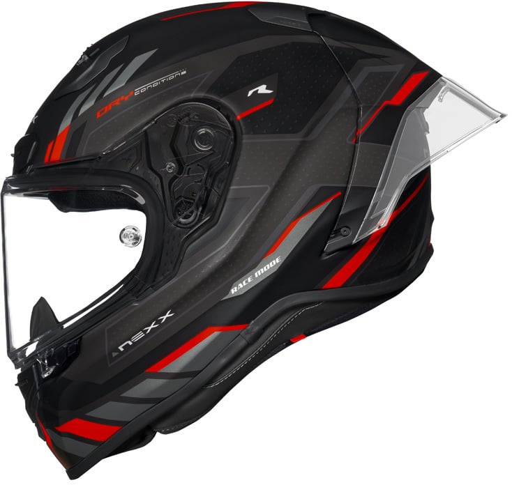 NEXX X.R3R Carbon White/Red - Voordeelhelmen.nl