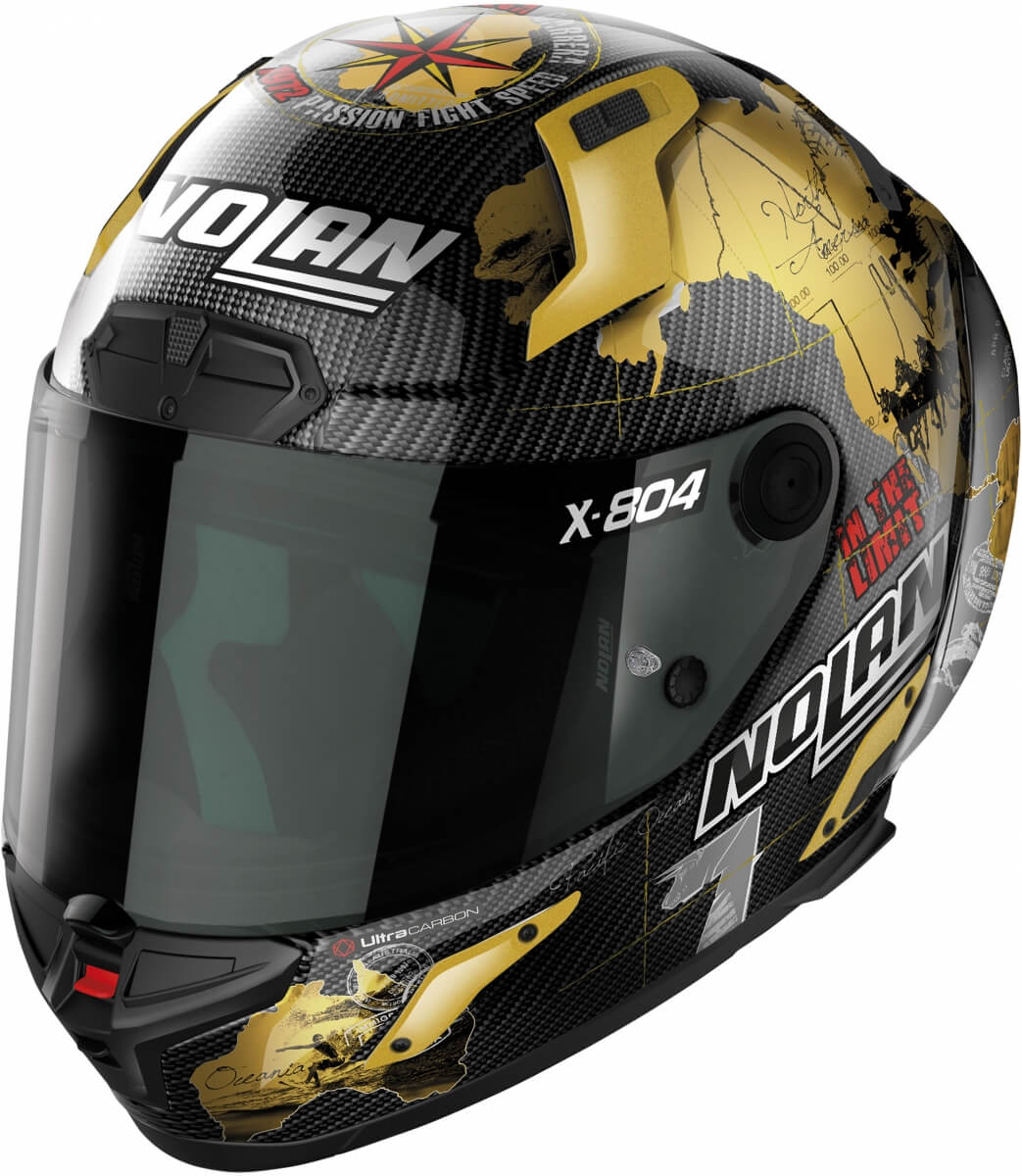 Nolan X-804 RS Checa Gold 025 - Voordeelhelmen.nl