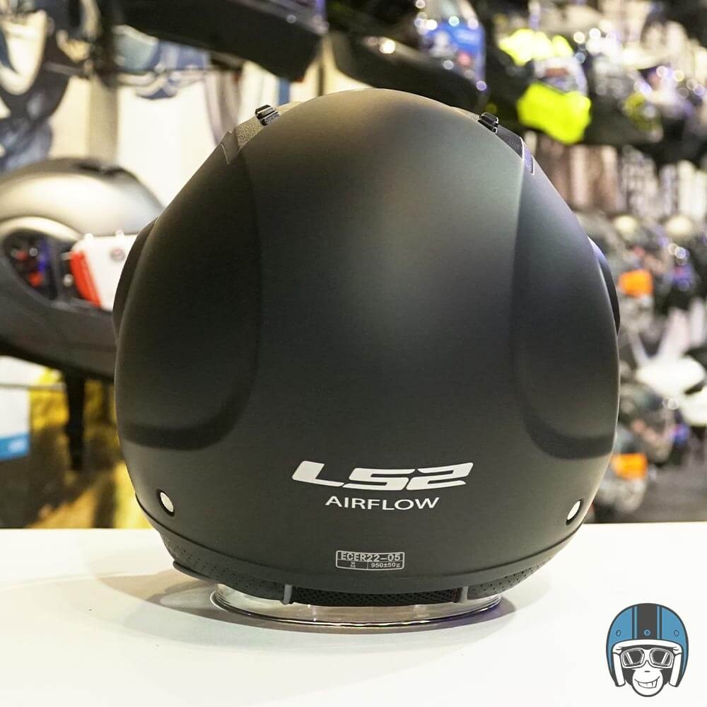 LS2 OF562 Airflow Matt Black - Voordeelhelmen.nl