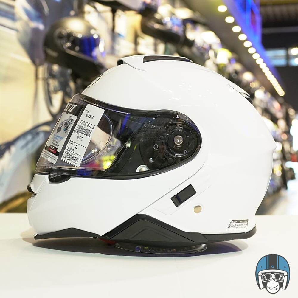 Shoei Neotec II White - Voordeelhelmen.nl